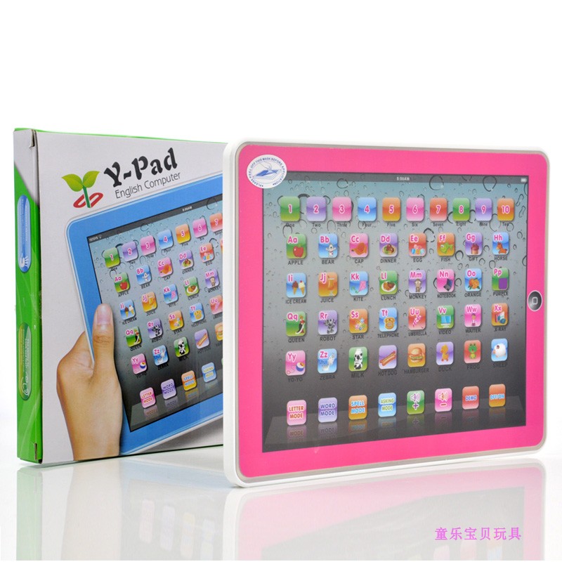 儿童益智Ypad玩具宝宝早教婴幼儿平板电脑学习字母数字点读机英文_虎窝淘