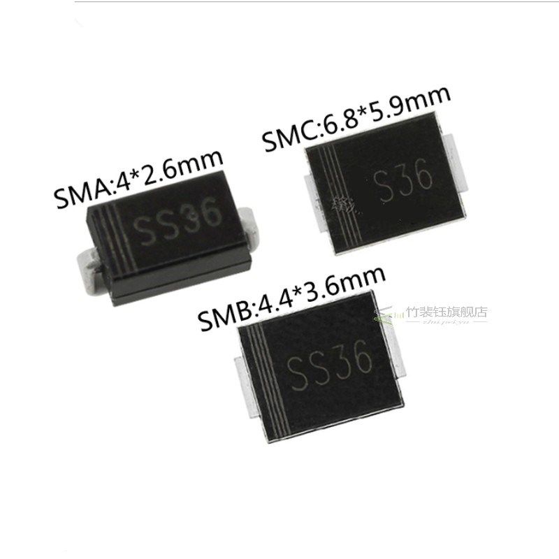 YSTB SMC 50PCS S3M SMC S3MC SS54 SK54 SMCJ22A ES3D S1M-13-F_虎窝淘