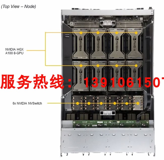 英伟达NVIDIA HGX TESLA A800 80G*8 NVLINK 8卡GPU服务器 SXM4*8_虎窝淘