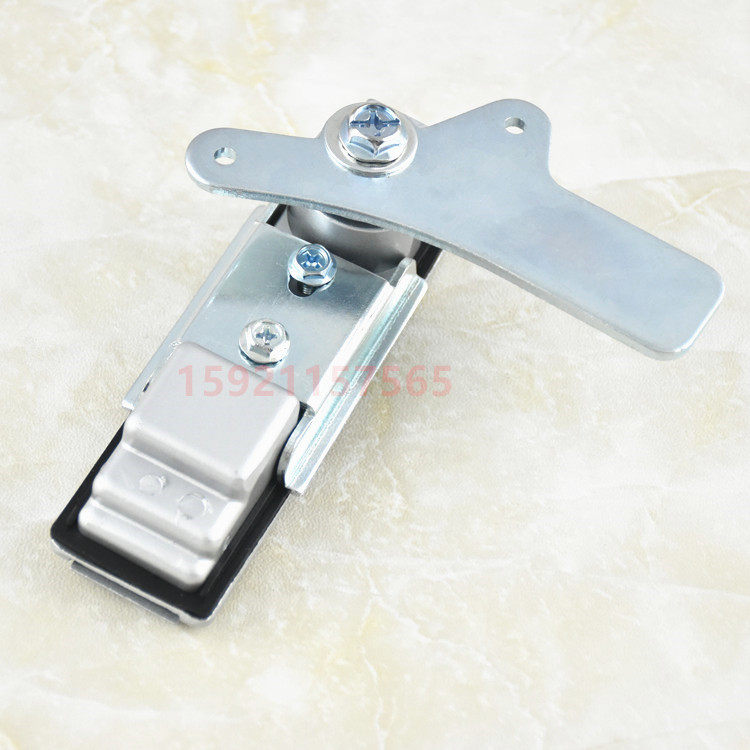 海坦柜锁AB103锁电柜箱门锁配电柜锁按钮式平面锁 AB102-2-1_虎窝淘