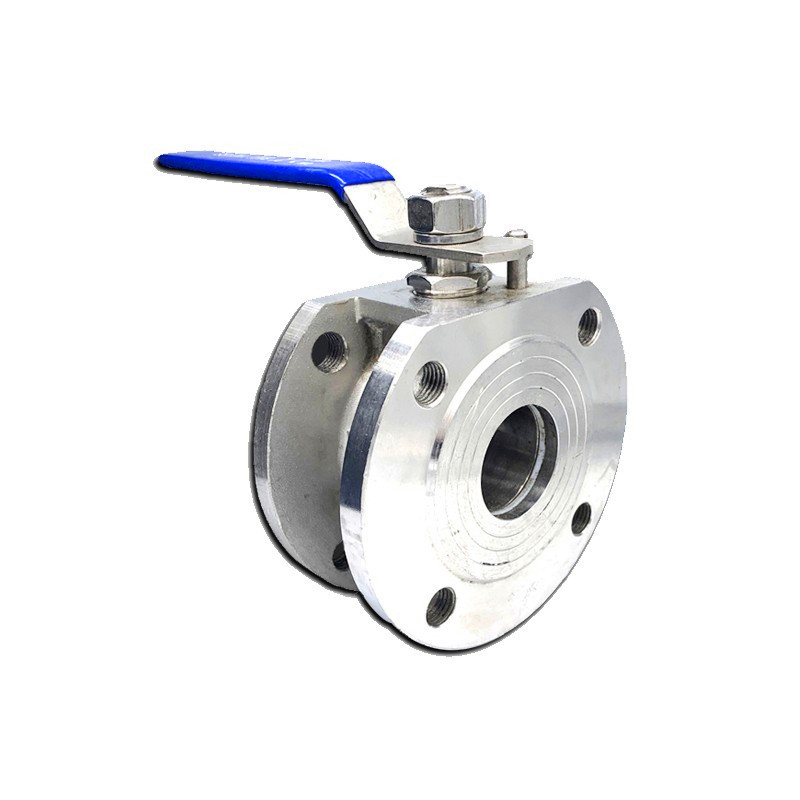 Q71F-16P对夹式法兰球阀304不锈钢铸钢薄型球阀意大利式超薄手动_虎窝淘