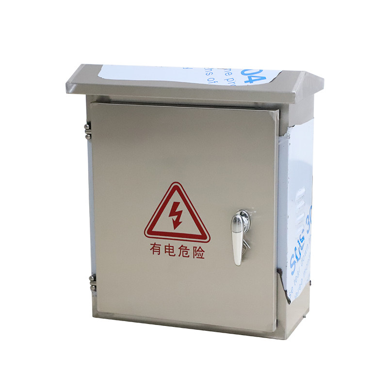 户外不锈钢配电箱成套控制箱室外防水电源箱监控设备箱立杆抱箍箱_虎窝淘