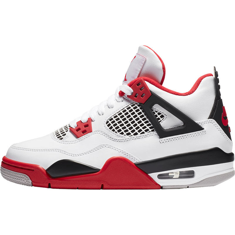 Nike/耐克AIR JORDAN 4 AJ4儿童运动休闲舒适篮球鞋408452-160_虎窝淘