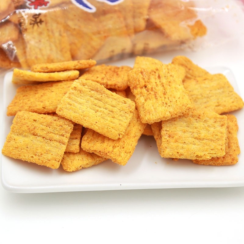 老丁锅巴香辣味178g/88g麻辣休闲零食玉米锅巴武汉旺辉老丁锅巴_虎窝淘