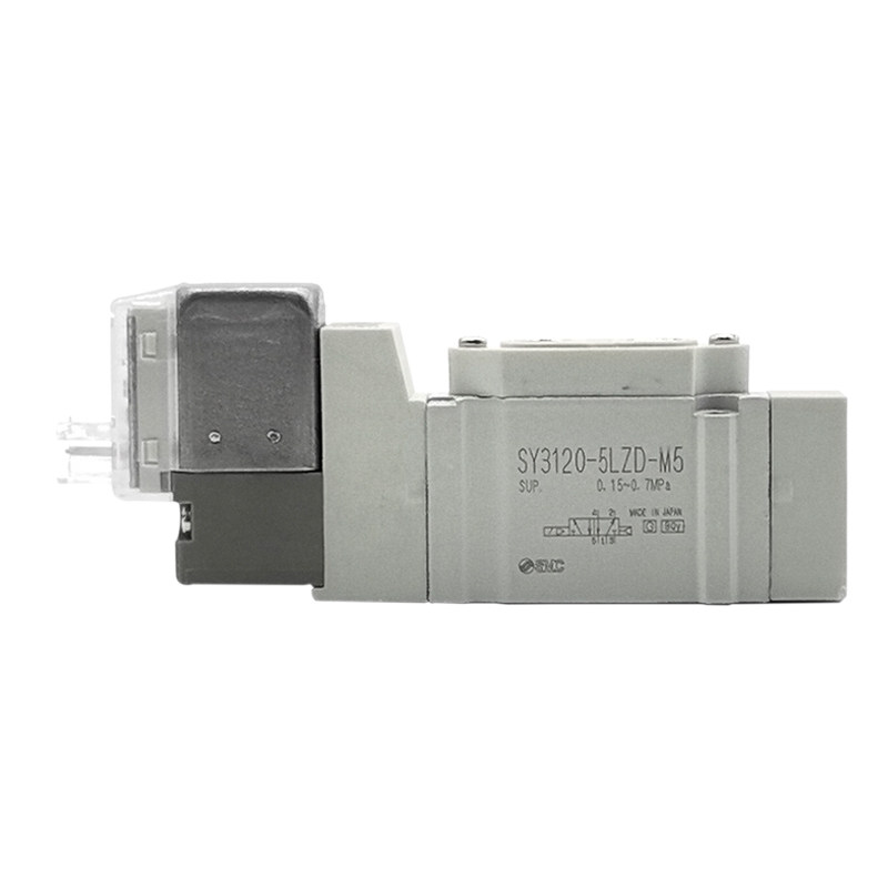 单线圈电磁阀SY3120-5LZD-M5 SY3120-5LZE-M5两位五通单电控全新_虎窝淘