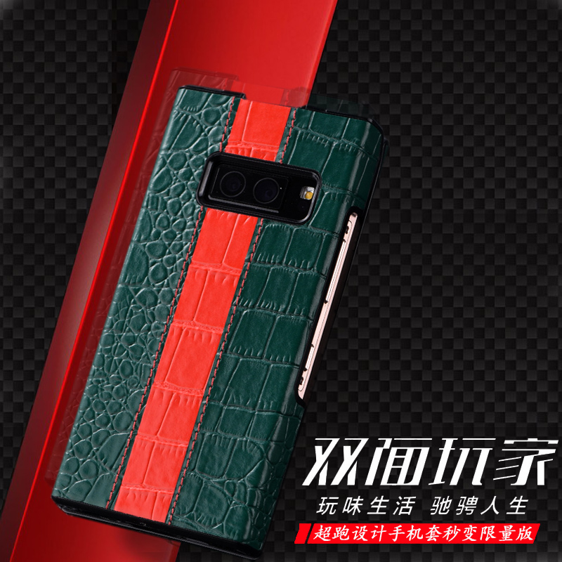 适用三星w2019手机壳w2018手机套w2017真皮皮套翻盖全包防摔鳄鱼纹保护套三星2019手机壳外壳新款创意限量版_虎窝淘