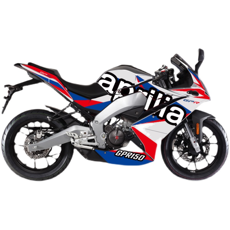 适用阿普利亚GPR150改装贴花GPR250车身贴纸拉花版花版画_虎窝淘