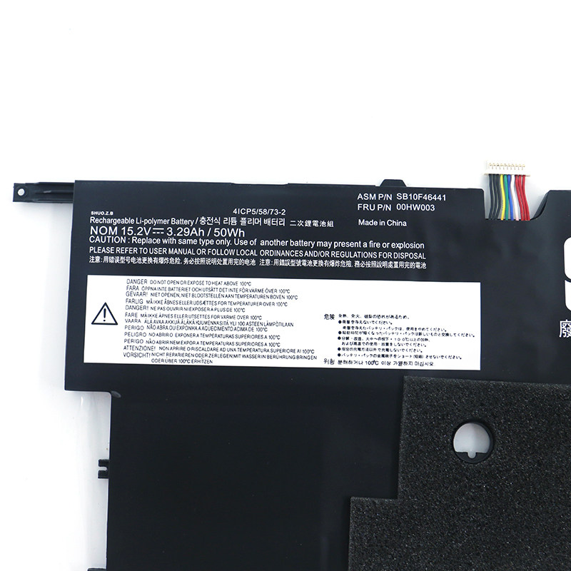 适用ThinkPadX1 Carbon5代00HW003 TP00061B超极本电池SB10F46441_虎窝淘
