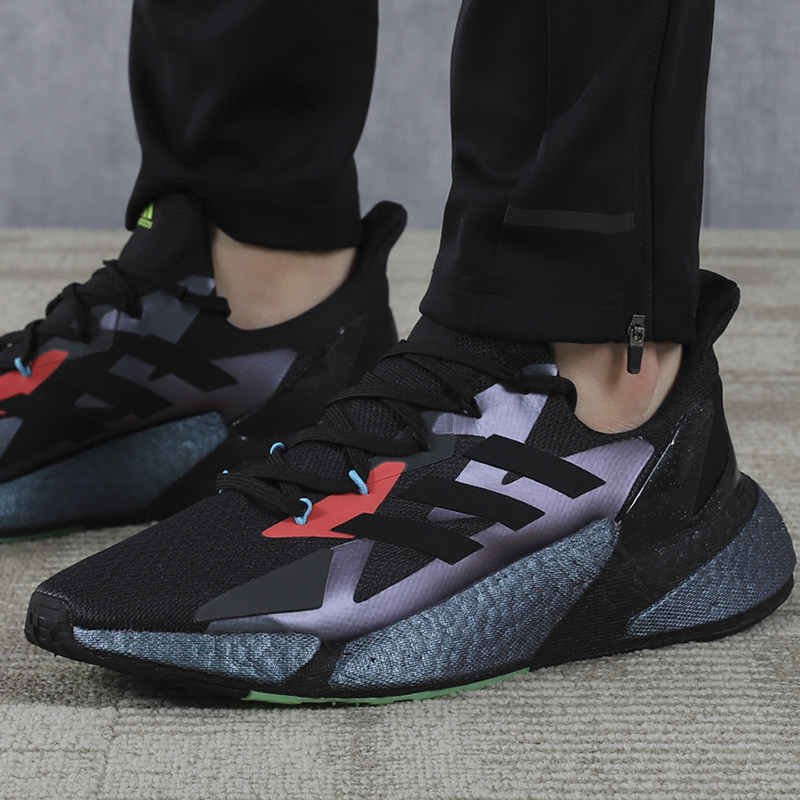 阿迪达斯鞋男女2021新款x9000 l4缓震耐磨运动鞋透气跑步鞋FW4910_虎窝淘