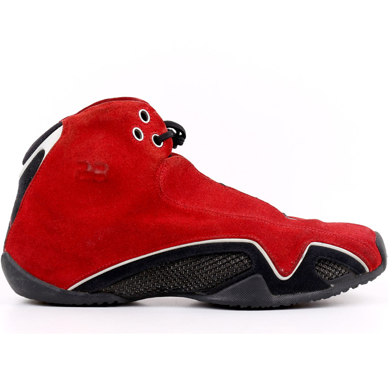 北卡大学 Air Jordan 21 AJ21乔21全明星大红翻毛 313495-602_虎窝淘