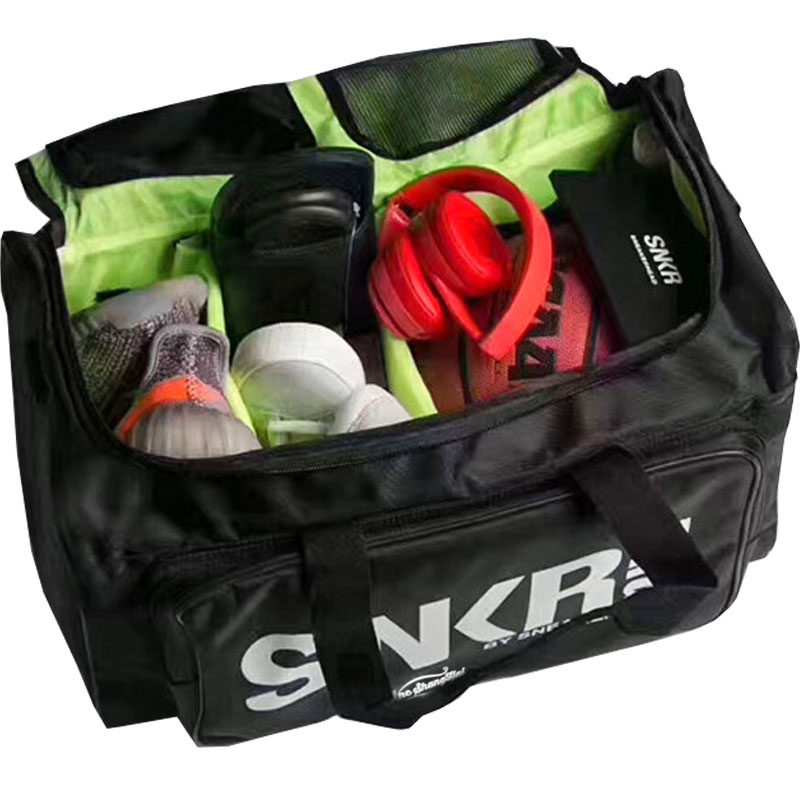 北卡 SNKR BAG BY SNEAKER MYTH球迷球鞋衣物收纳旅行运动健身包_虎窝淘