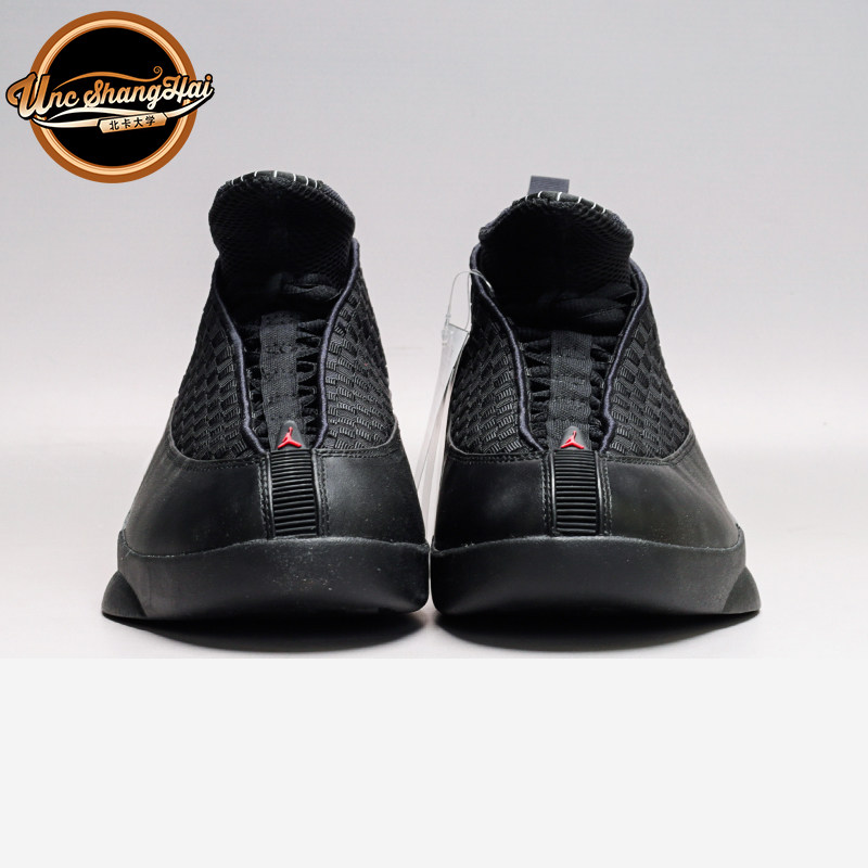 北卡大学 Air Jordan 15 AJ15乔15隐形战机黑红 881429-001_虎窝淘