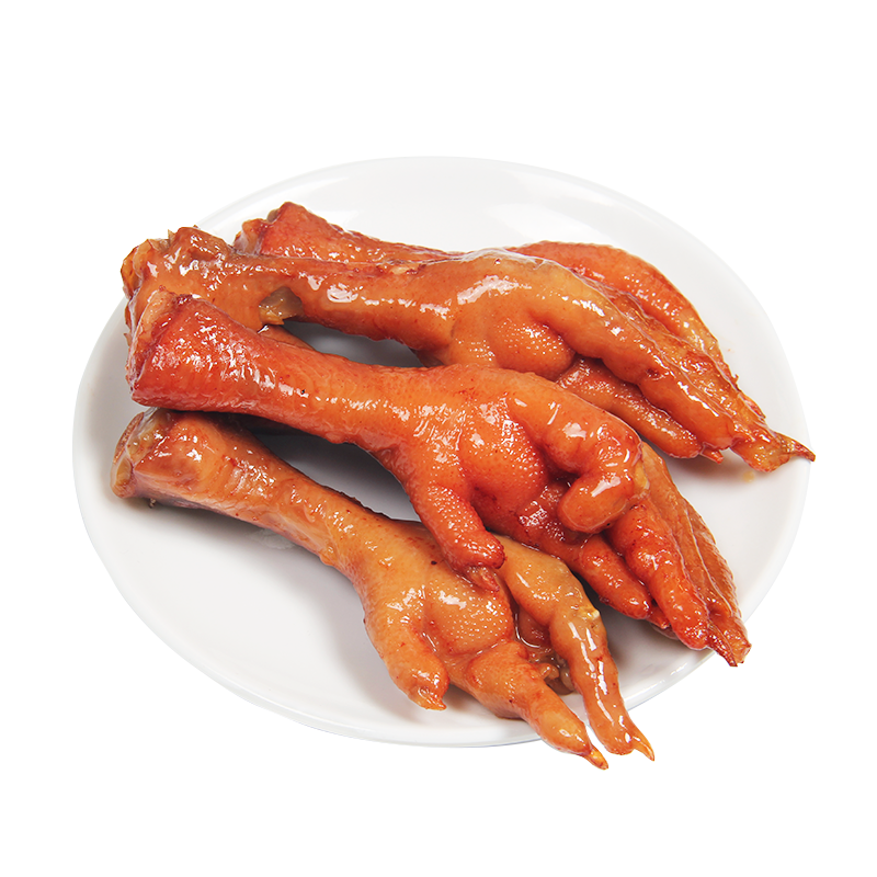 沟帮子鸡爪尹家酱香味鸡爪凤爪鸡肉零食网红休闲真空26g*10袋包邮_虎窝淘