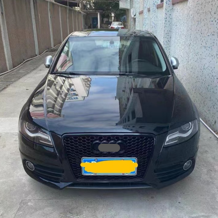 09 10 11 12款奥迪A4L改装RS4蜂窝中网A4L前进气格栅RS4中网雾灯_虎窝淘
