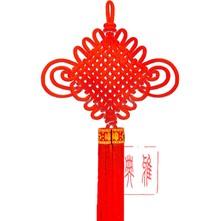 中国结线材1号线粗绒布红绳手工diy编织大盘结吊坠制作材料挂配绳_虎窝淘