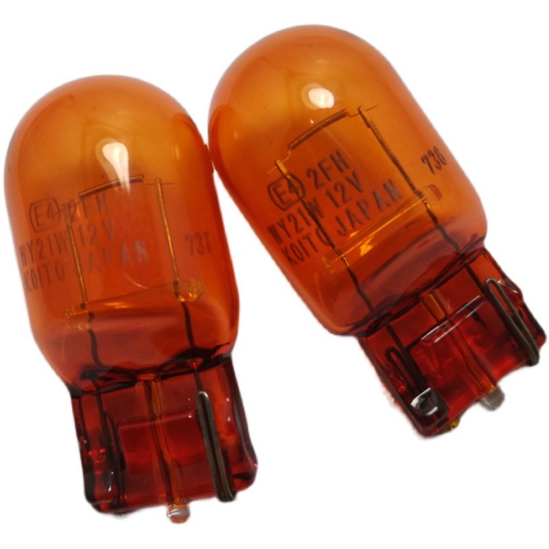 小糸 E4 2FH WY21W 12V KOITO JAPAN T20 90981-15011/21转向灯泡_虎窝淘