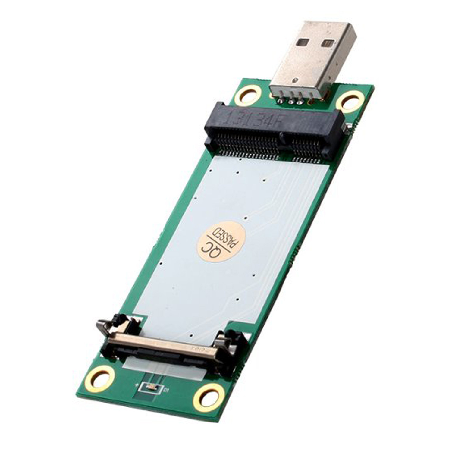 MINI PCIE转USB 3G 4G模块专用测试开发板含SIM UIM卡座EP-092_虎窝淘