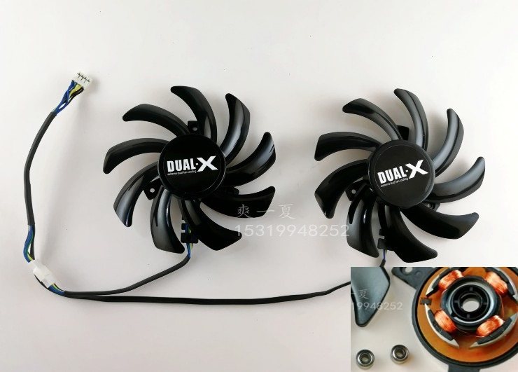 包邮蓝宝石R9 270/280/280X/285/HD7850/7870/7950/7970显卡风扇_虎窝淘