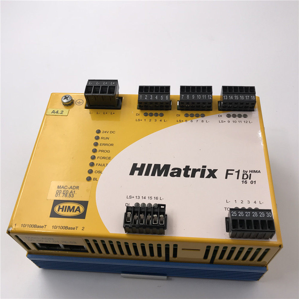 HIMA黑马安全模块MAC-ADR HIMatrix F1 DI 16 01现货_虎窝淘