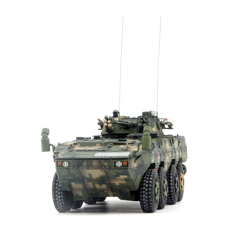 UNISTAR中国陆军ZBL-08轮式步兵战车大八轮丛林数码成品模型1/72_虎窝淘