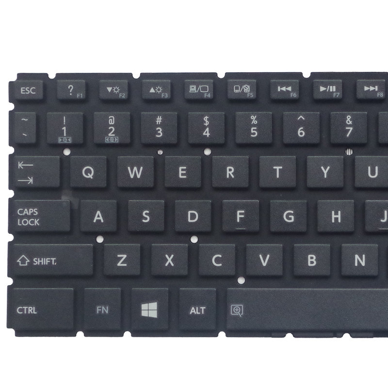 L东芝 L40-B L40D-B L40DT-B L40T-B L45-B键盘黑色白色背光_虎窝淘