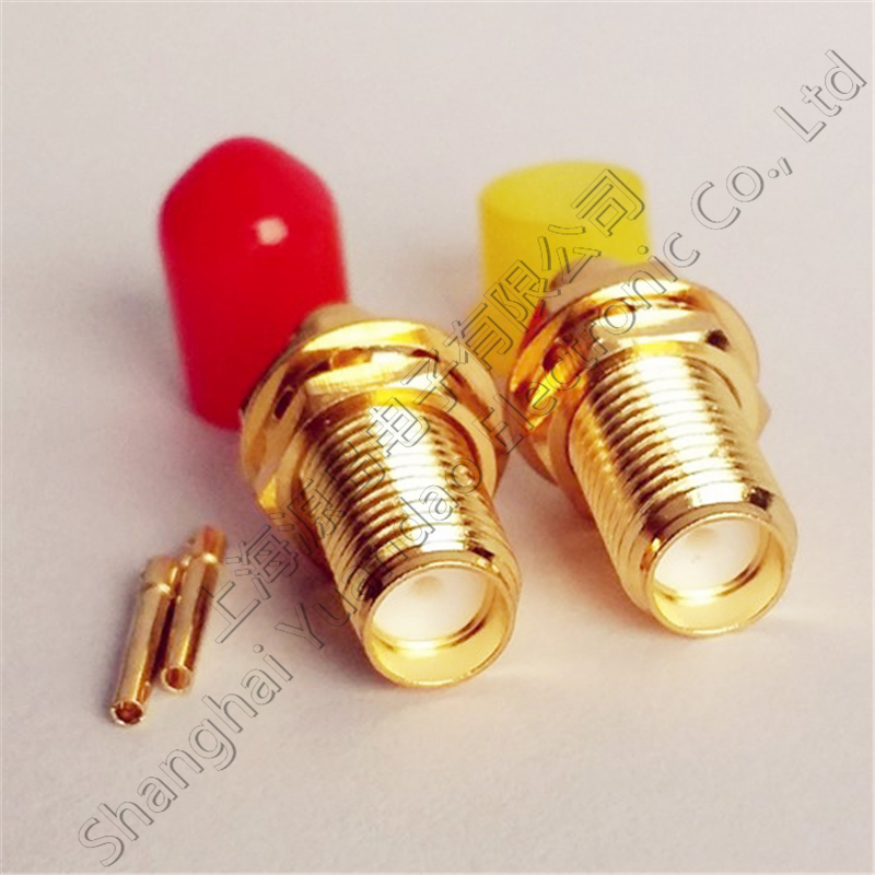 高频连接器接头SMA-KYB2母头接RG405 SFX-086-2半柔半钢_虎窝淘