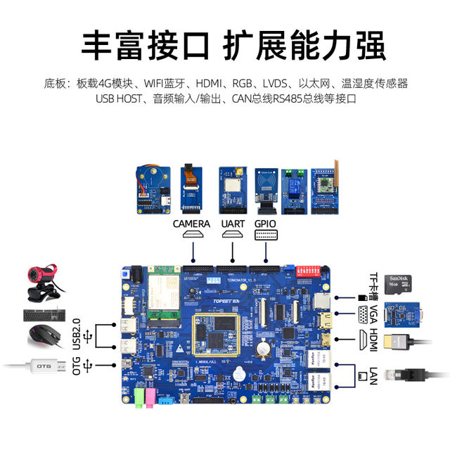i.MX6ULL development board Terminator ARM industrial core board Linux embedded iMX6UL Xunwei ...