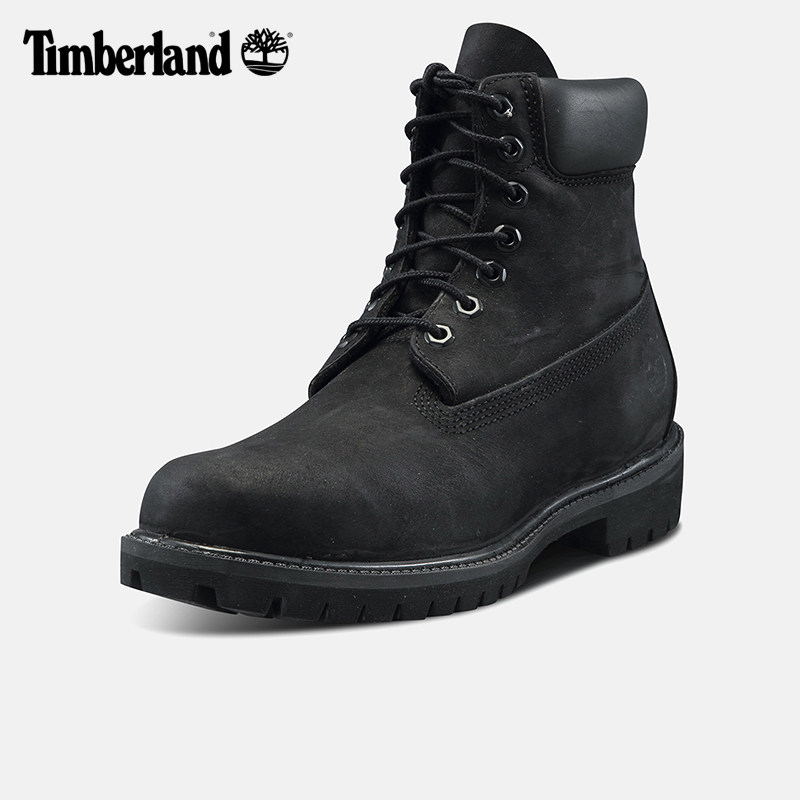 Timberland添柏岚官方不烂男鞋高帮户外徒步防水牛皮户外休闲鞋-折啊网