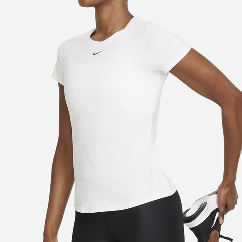 Nike耐克女装2024夏季新款运动休闲透气圆领短袖T恤DD0627-100_虎窝淘