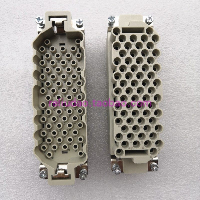 HARTING冷压针09330006102公针09330006202母针2.5mm铜镀银AWG14_虎窝淘