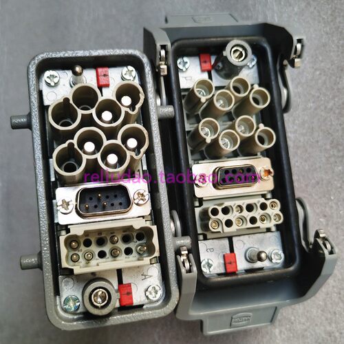 HARTING连接器09320006205镀银母针40A冷压针HAN-C-2.5mm孔AWG14-淘宝甯小贰工业品实体小店