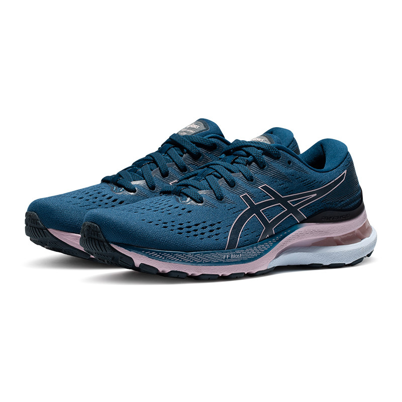 ASICS亚瑟士跑鞋女GEL-KAYANO 28稳定支撑透气运动鞋1012B047-702_虎窝淘