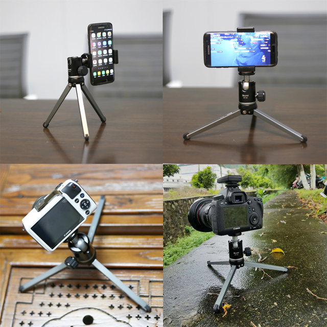 Xiletu mini metal rotating spherical small pan/tilt mobile phone SLR ...
