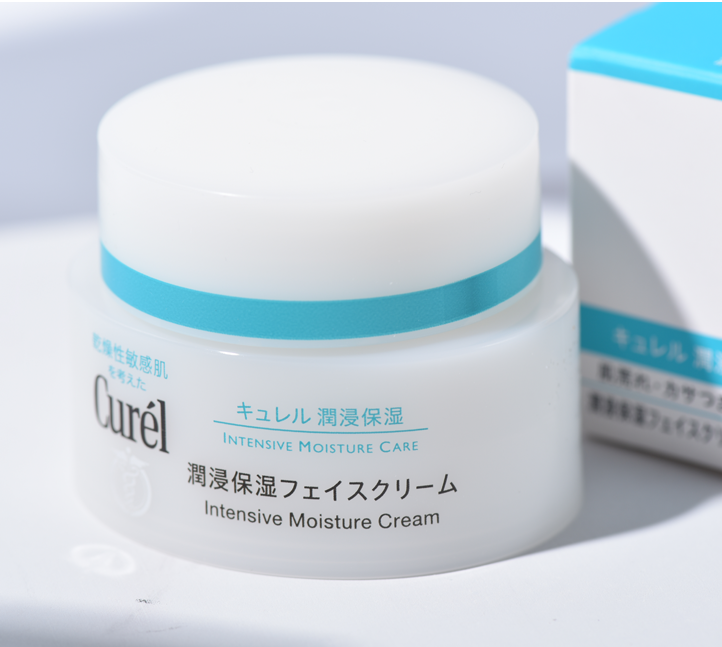 日本本土curel珂润lesuo面霜保湿滋养乳霜保湿补水敏感肌孕妇40g_虎窝淘