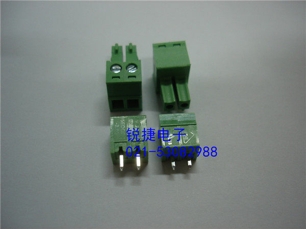 15EDGK-3.81-02P-14-00AH间距3.81接线端子2芯全新整套含底座_虎窝淘
