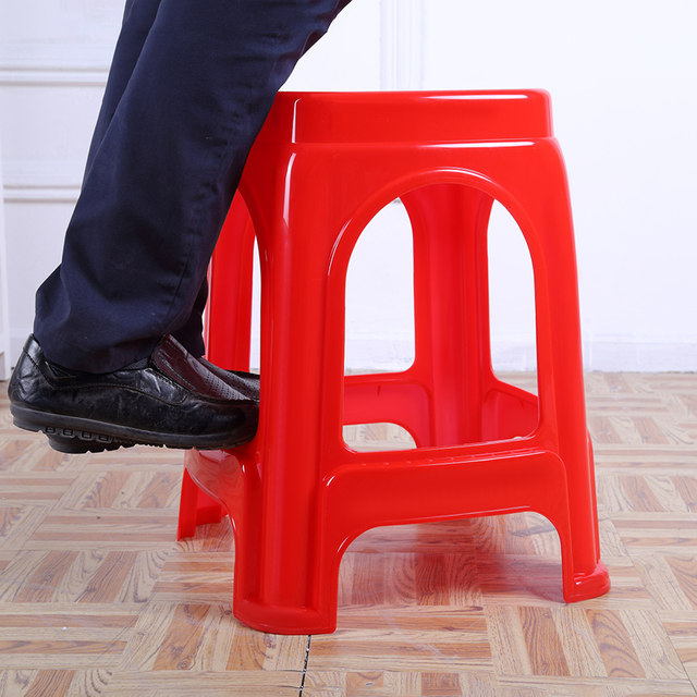 Plastic stool stool square chairs for home dining table and stool ...