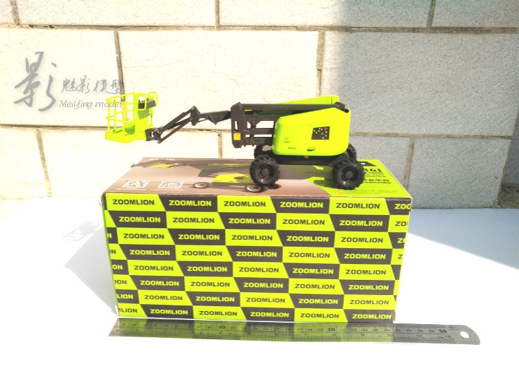 中联重科 ZOOMLION 1:32 ZA14J#曲臂式高空作业平台合金车模型_虎窝淘