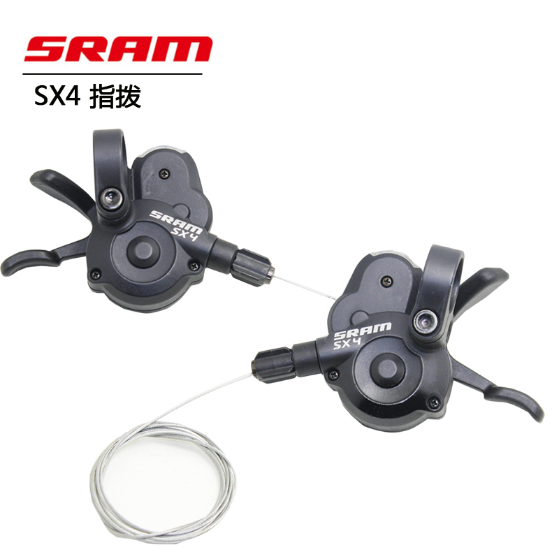 美国SRAM速联SX X4指拨7/8速21速/24速改装 P8折叠车转把变速器_虎窝淘