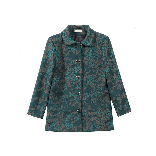 Mom's coat spring and autumn new style middle-aged and elderly grandma ...
