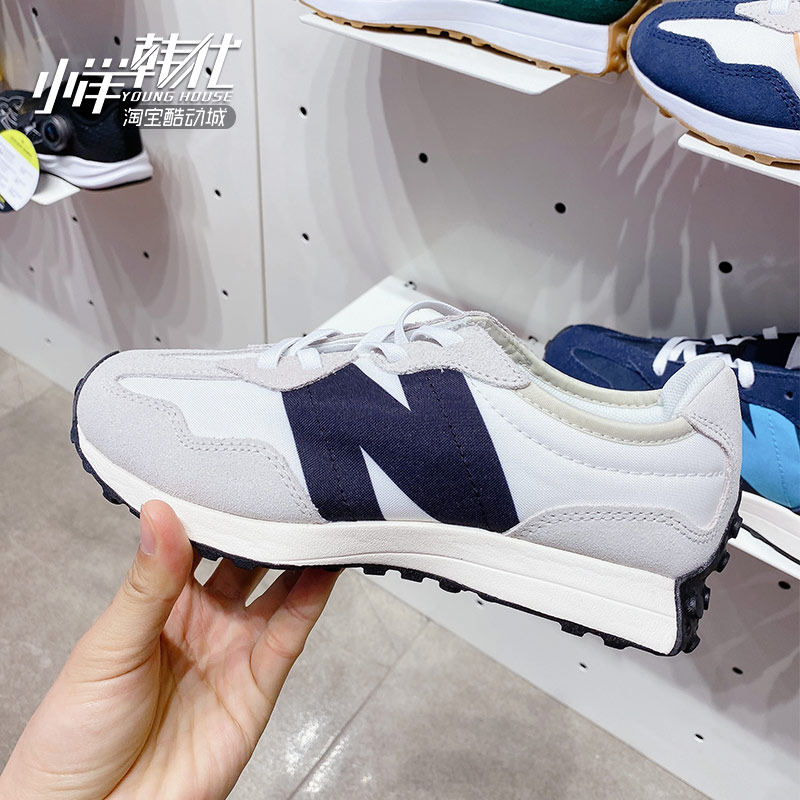 New Balance现货NB327系列海盐低帮休闲运动跑步鞋女鞋 GS327FE_虎窝淘