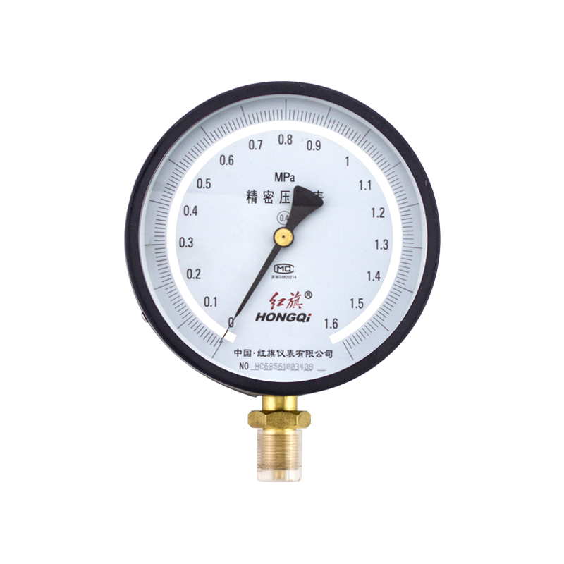 厂家直销红旗仪表 YB-150精密压力表高精度真空表0.4级0-1.6MPA_虎窝淘