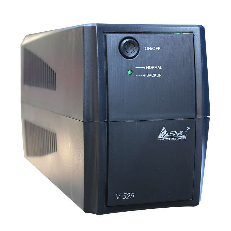 SVC UPS不间断电源500VA/300W电脑停断电保护V-525内置电池_虎窝淘