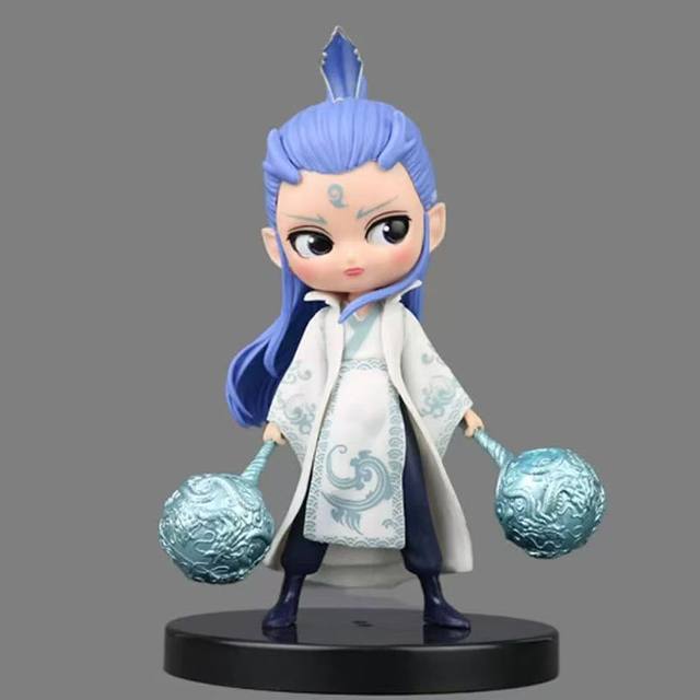 Ao Bing Nezha Gift Three Princess Desktop Anime Q-version Ornaments ...