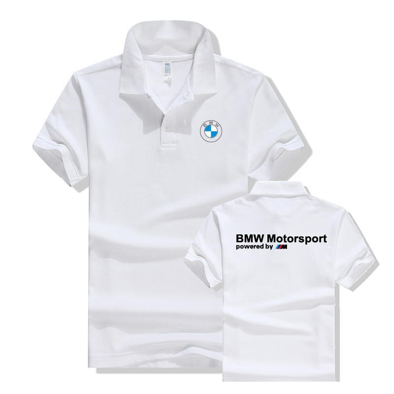 BMW宝马Polo衫男士夏季新款汽车美容工装半袖4S工作服T恤短袖定制_虎窝淘