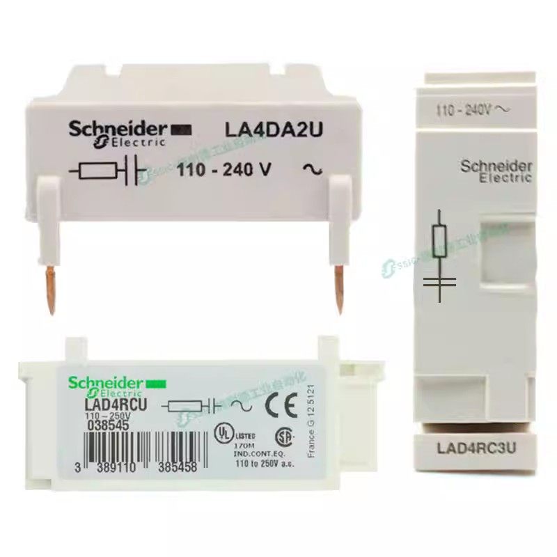 原装施耐德接触器浪涌/RC阻容/续流二极管/灭弧器LAD4RCU LA4DA2U_虎窝淘
