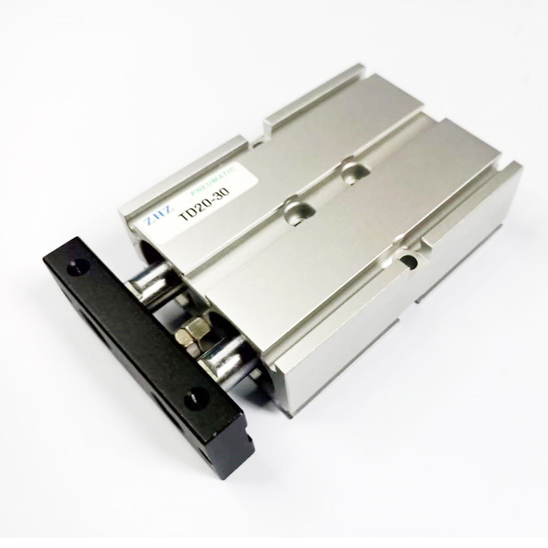 气立可型双轴双杆气缸TD10-10/20/30/40/50/75/100_虎窝淘