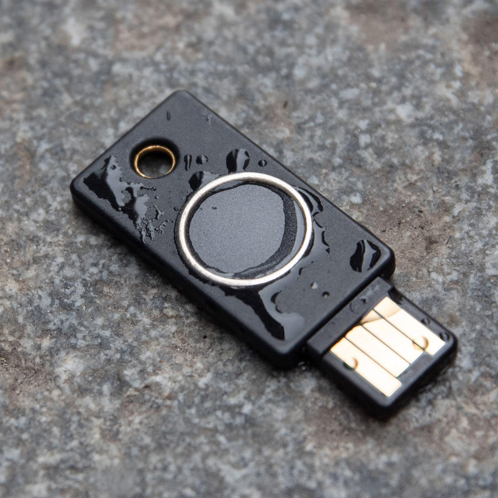 Yubico Yubikey Bio生物指纹和Pin认证支持FIDO2和WebAuthn win10_虎窝淘
