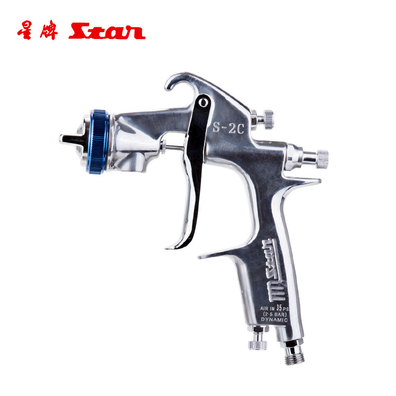 台湾STAR星牌S-2C喷枪气动中型喷漆枪喷油枪家具汽车喷漆工具_虎窝淘