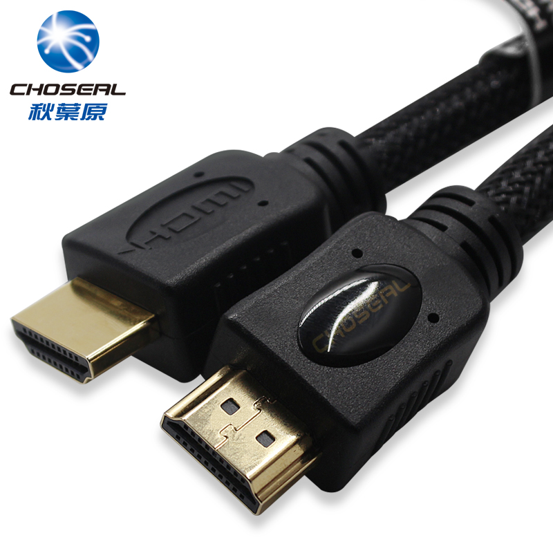 秋叶原hdmi线2.0高清线4k数据3d电脑电视连接机顶盒ps4投影仪加长_虎窝淘