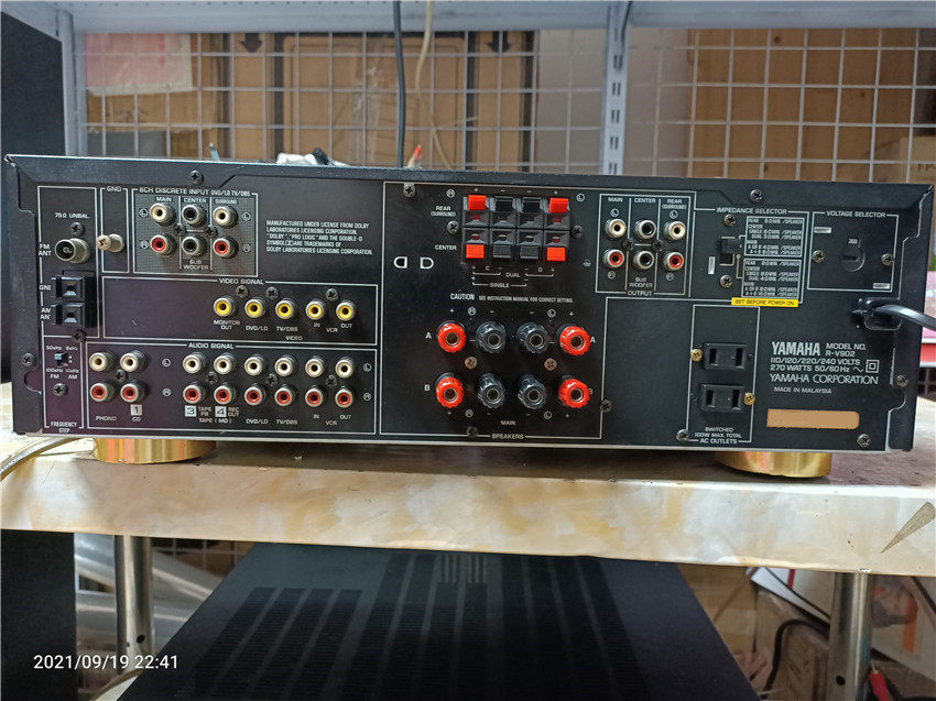 二手音响Yamaha/雅马哈R-V902 AV功放机大功率家用高端家庭影院_虎窝淘